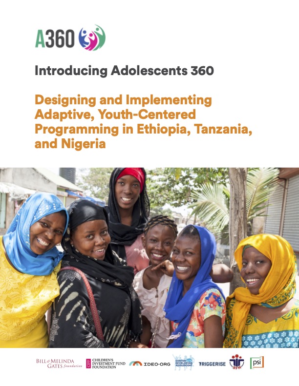 Introducing Adolescents 360: Designing and Implementing Adaptive, Youth ...