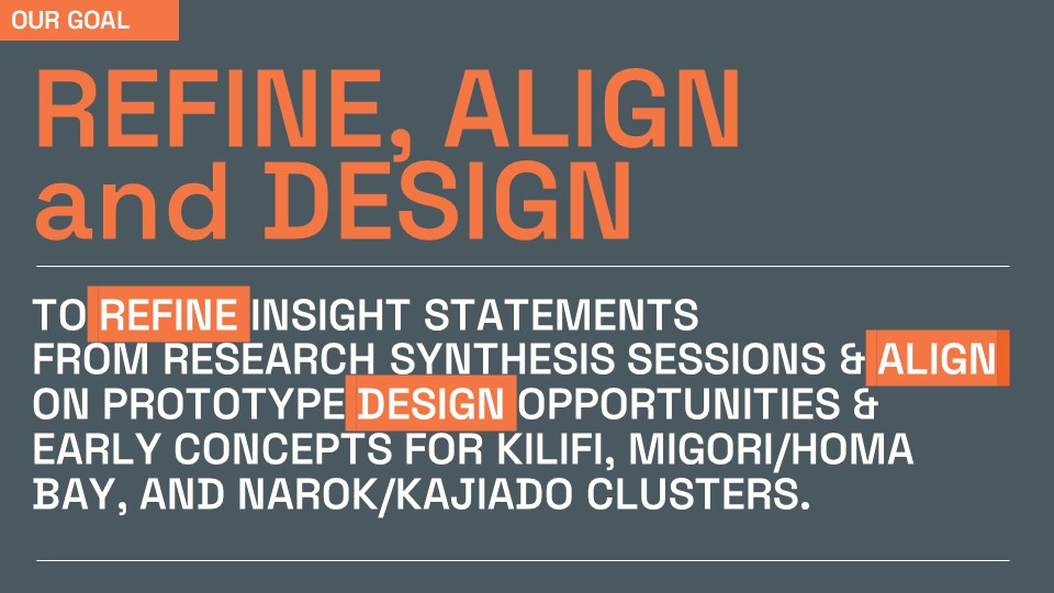 Design Insights: 2021 Formative Research Synthesis Kenya - Adolescents 360